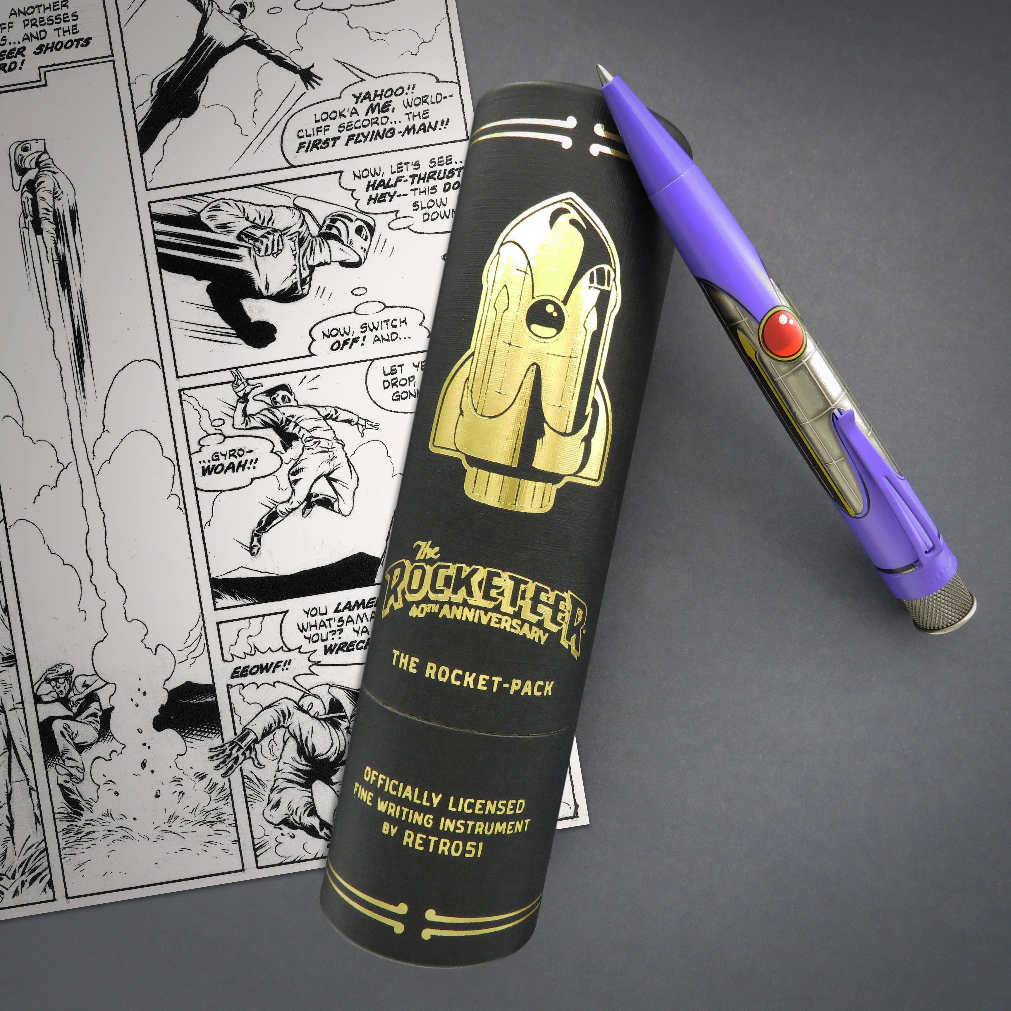 The Rocketeer "Rocket-Pack" Pen – The Nacelle Company