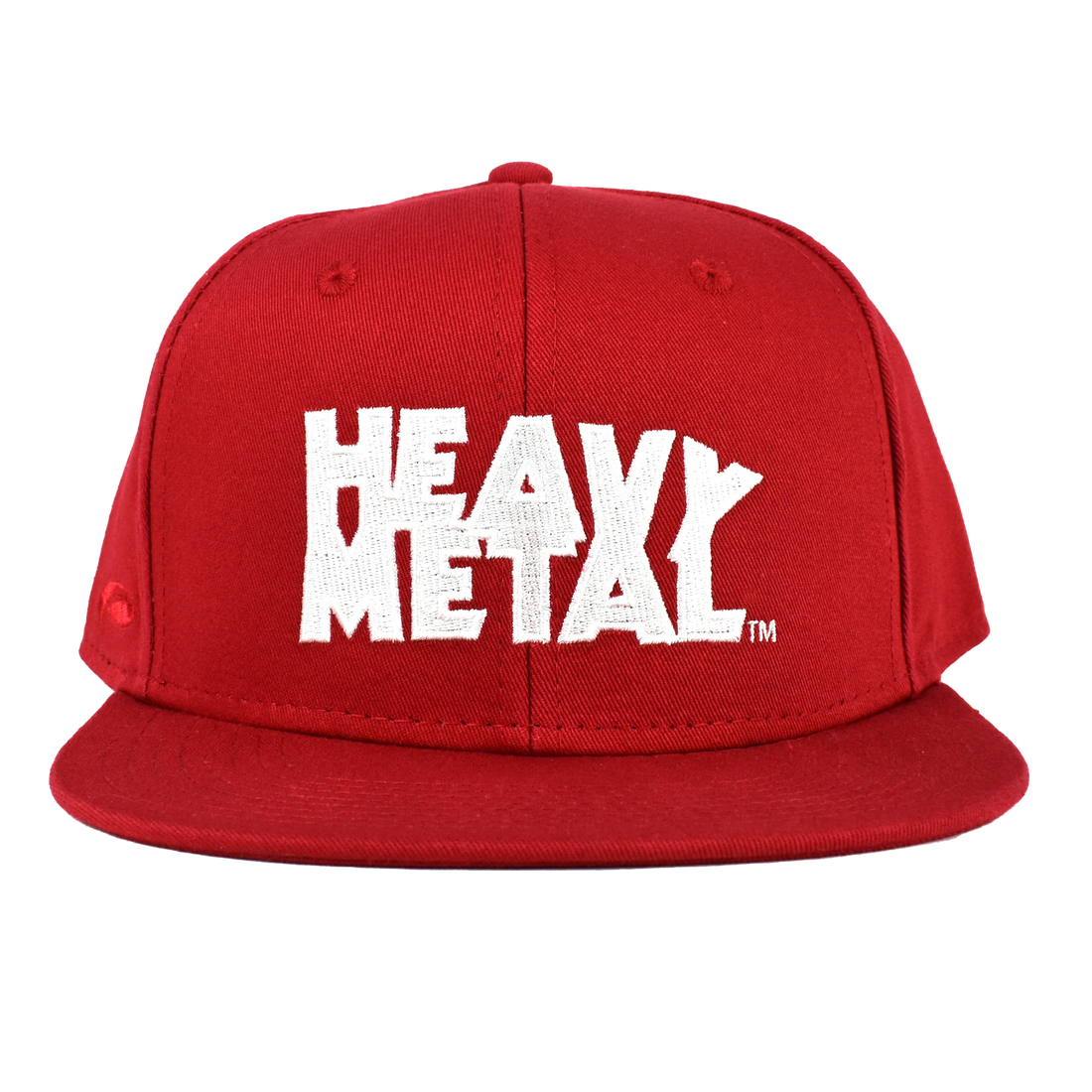 Heavy Metal Logo Red Snapback Hat – The Nacelle Company