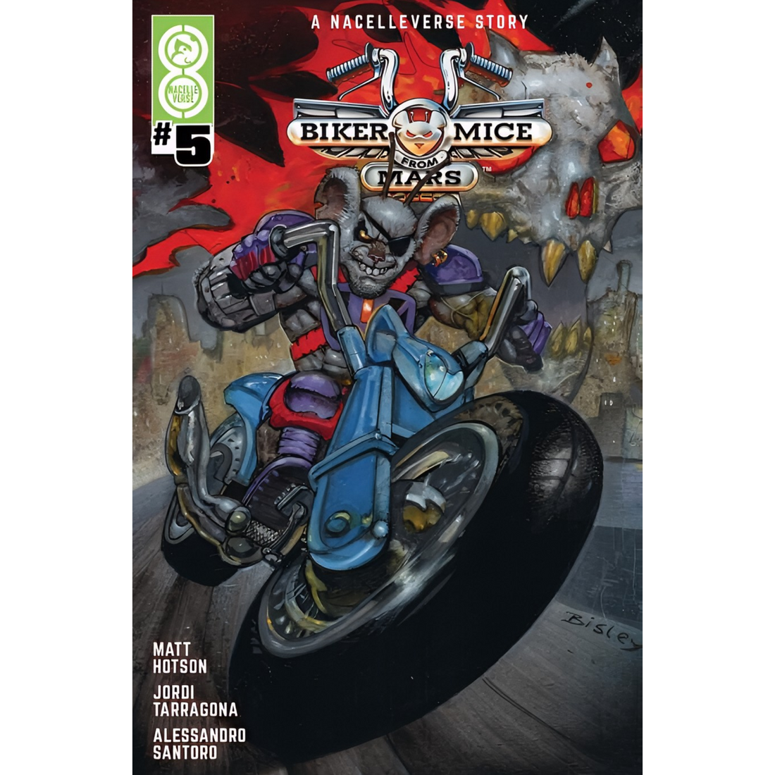 Biker Mice From Mars (2025) #5 Comic Book - Cover D by Simon Bisley (1 ...