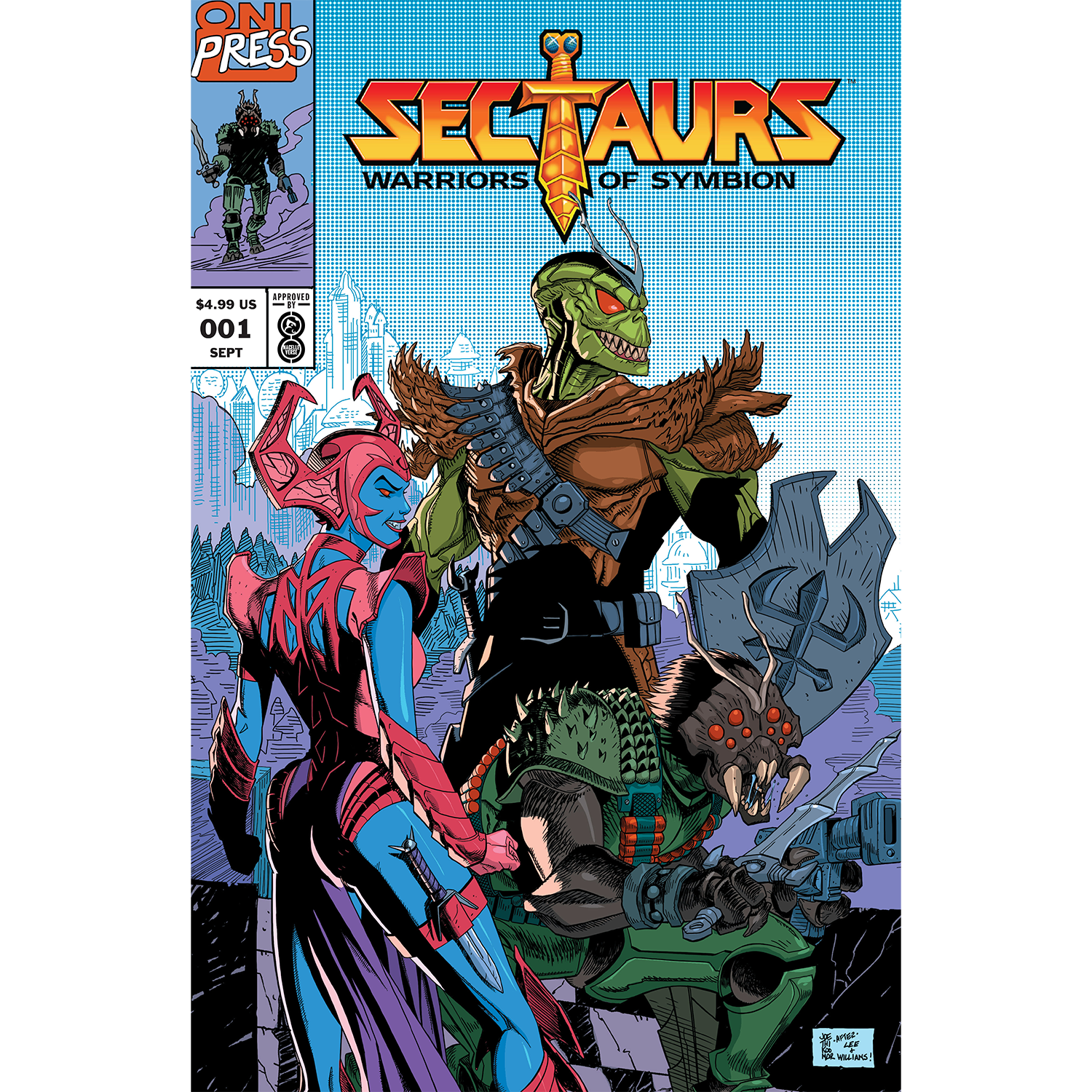 Sectaurs #1 Comic Book Cover F by A. J. Jothikumar – The Nacelle Company