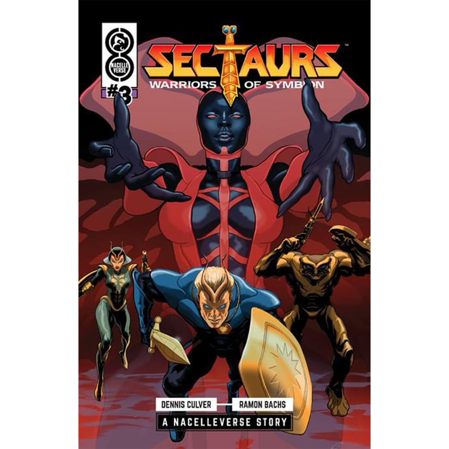 Sectaurs #3 Comic Book Cover B by Grey Williamson – The Nacelle Company