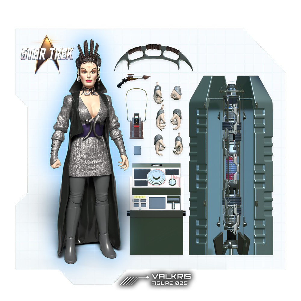 Valkris Action Figure - Star Trek III: The Search for Spock – The Nacelle Company