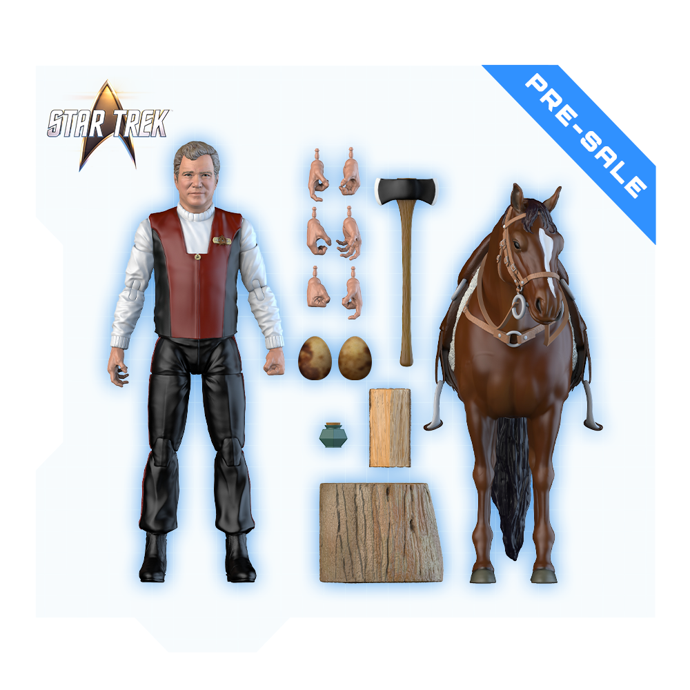 Star Trek Wave 2 | Captain James T. Kirk Action Figure - Star Trek: Ge ...
