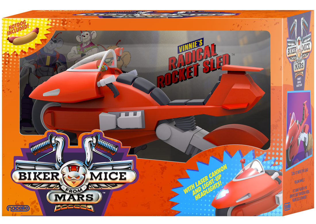 Biker Mice from Mars - Vinnie's Radical Rocket Sled – The Nacelle Company