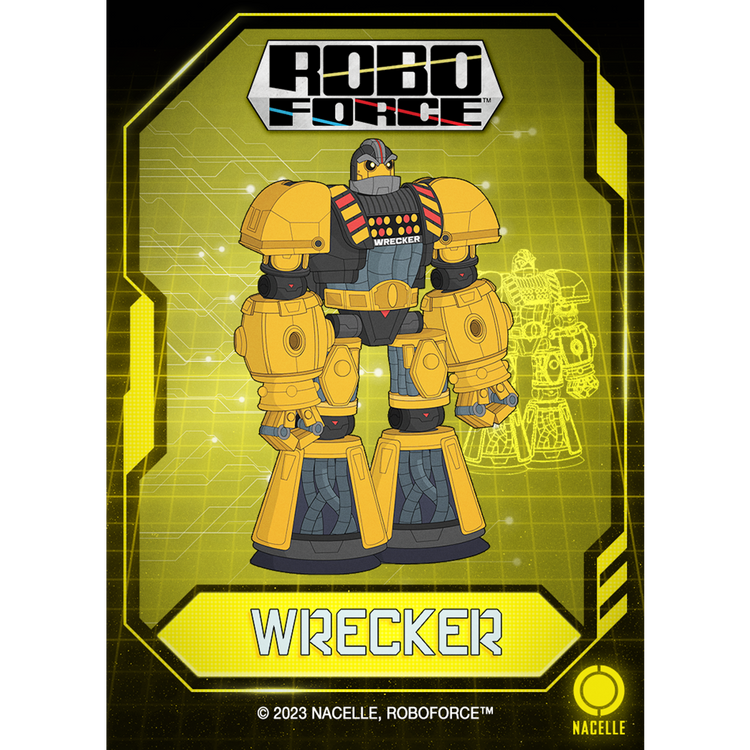 RoboForce - Wrecker Animated Character Magnet – The Nacelle Company